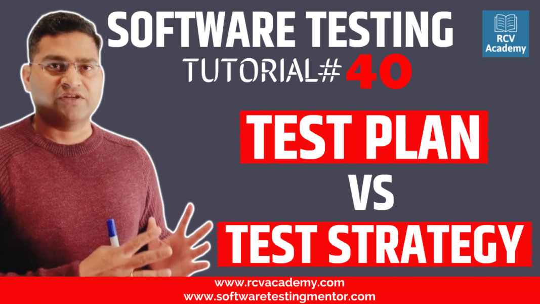 Difference Between Test Plan And Test Strategy Rcv Academy